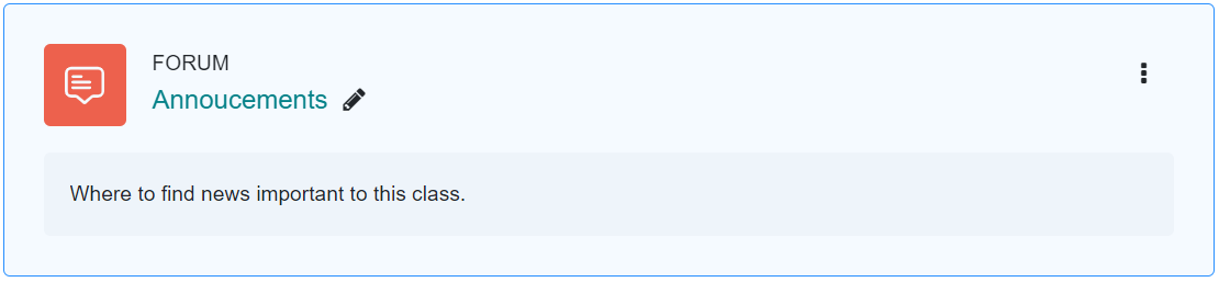 Basic Editing – Moodle Orientation