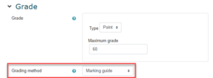 Grading Assignments – Moodle Orientation