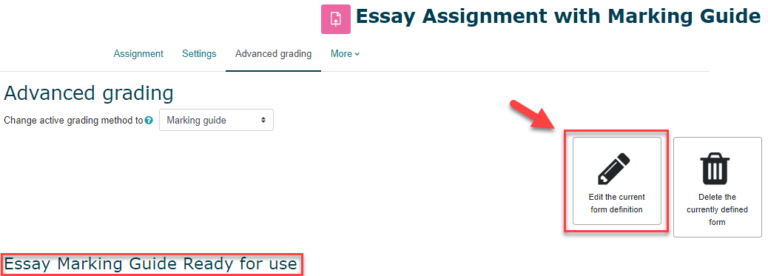 Grading Assignments – Moodle Orientation